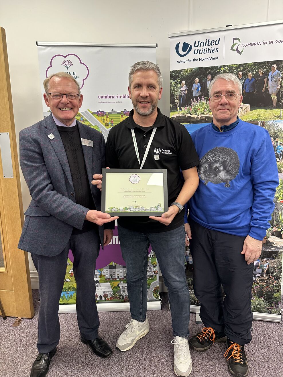 More awards for Gosling Sike gardeners | Cumbria Wildlife Trust