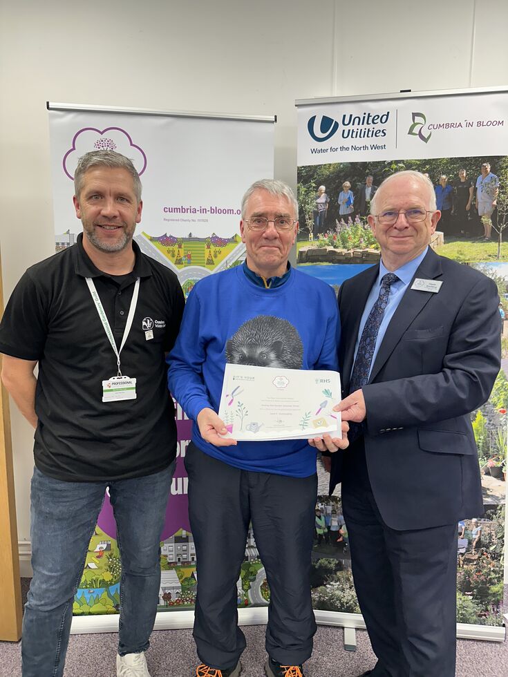 More awards for Gosling Sike gardeners | Cumbria Wildlife Trust